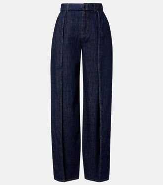 Loewe High-Rise Wide-Leg Jeans