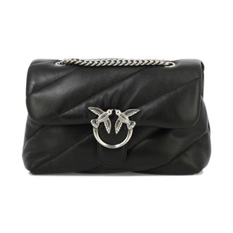 Pinko Pinko - Love Bag Puff Maxi Quilt - Femme - Sacs - Noir - Taille: ONE Size