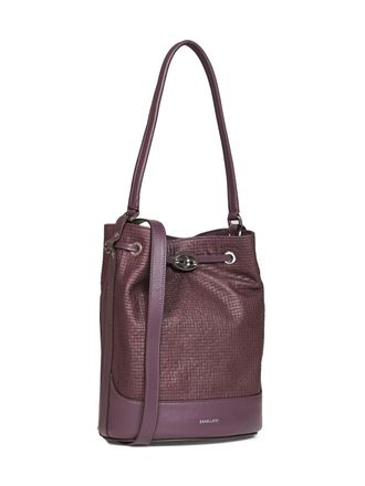 Zanellato Womens Handbag Monda Small Purple Bovine Leather Handbags Hand Bags