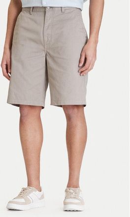 Calvin Klein Jeans Stoffshorts 90s LV04RD603G Beige Baggy Fit