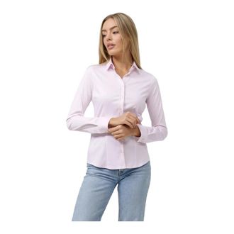 Soluzione - Camiceria Ticino Femme, Blouses et Chemises, Rose, Taille: 42 FR Blouse 760-269