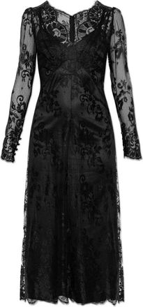 Dolce & Gabbana Robe en dentelle - Femme - Robes - Noir - Taille: 38 FR