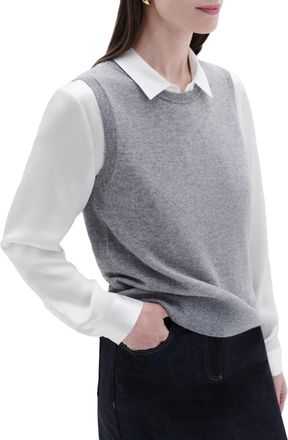 Caroll Damen Uj054-ilona Pullover, hellgrau, XS