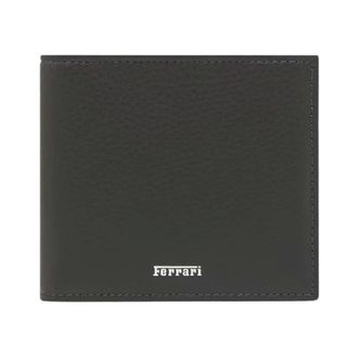 Ferrari Portefeuille bifold en cuir Granata - Homme - Accessoires - Gris - Taille: ONE Size