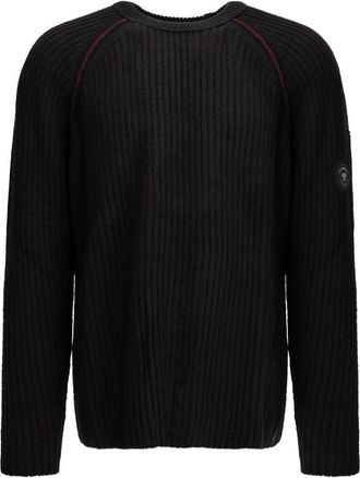 C.P. Company C.p. Company - Pull &agrave; col rond Lens - Homme - Pulls - Noir - Taille: XL