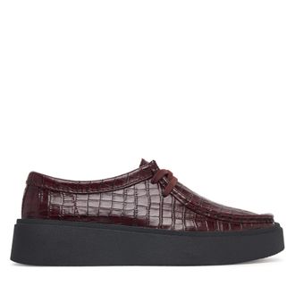 Clarks Halbschuhe Clarks Torview W 26328105 Dunkelrot