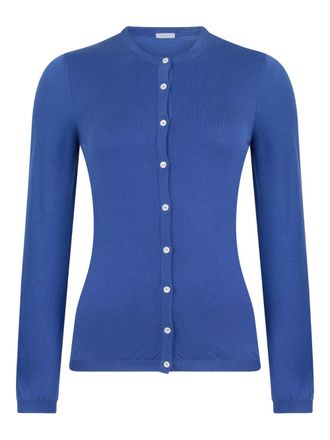 Malo cardigan &agrave; col rond - Bleu