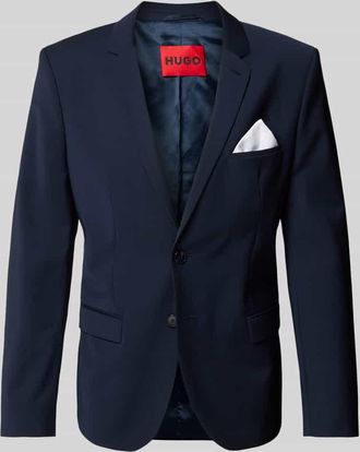 HUGO BOSS Super Slim Fit Anzugsakko aus Schurwoll-Mix Modell ARTIM204X