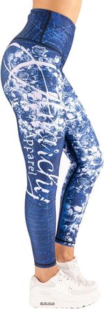 Anarchy Apparel Leggings, Vaeneti 2.0, blau (S)