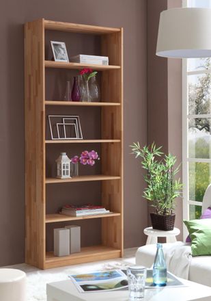 Ticaa Standregal B&uuml;cherregal Simon Buche 6 F&auml;cher