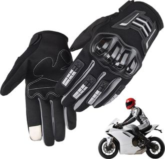 Generico Vollfinger Handschuhe, rutschfester Griff, langlebige Partys, gepolsterte Fitnessgeräte, Schutzzubehör, Display