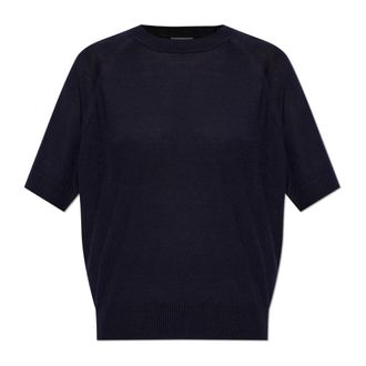Moncler Damen, Strickwaren, Blau, XLGr&ouml;&szlig;e