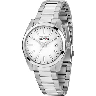 Sector Montre en acier inoxydable