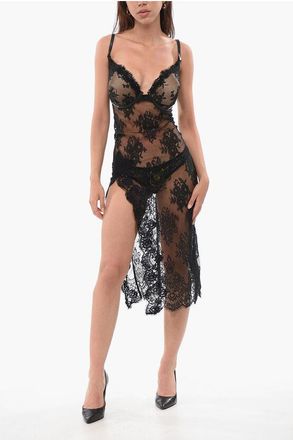 Dsquared2 Lace Bareback Petticoat with Padded Bra size Xl