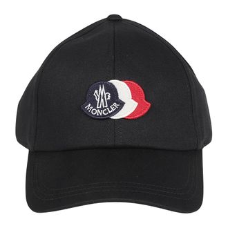 Moncler Homme, Accessoires, Noir, Taille: ONE Size Casquette de baseball logo