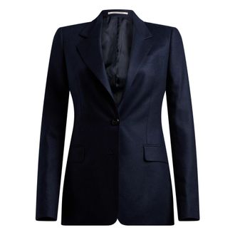 Tagliatore Einknopf-Blazer aus Seide - - Jackets - Damen - Blau - XS