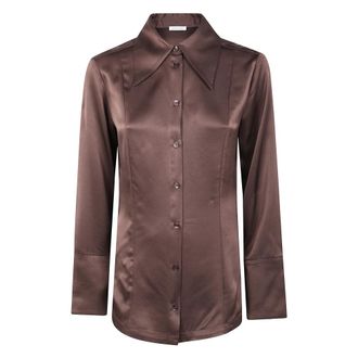 By Malene Birger Chemises - Femme - Blouses et Chemises - Brun - Taille: 36 FR