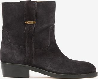 Isabel Marant Boots Lylie - Femme - Noir D&eacute;lav&eacute; - Taille 36 - Isabel Marant