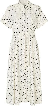 Lollys Laundry Femme, Robes, Beige, Taille: 36 FR Blakell Midi Dress