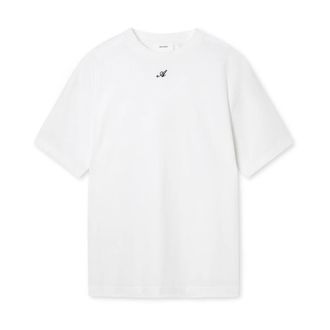 Axel Arigato Cosmo Washed T-Shirt - - Tops - Damen - Wei&szlig; - S
