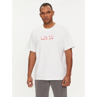 Levi's T-Shirt 16143-1245 Wei&szlig; Relaxed Fit