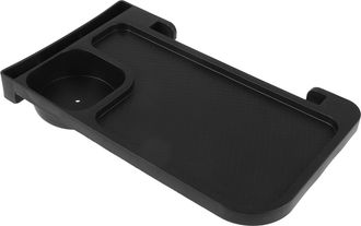 DOITOOL Tragbarer Getr&auml;nkehalter Becherhalter F&uuml;r Stuhl Und Liegestuhl Seitenablage Mit Ablagefach Aus Robustem Abs Kunststoff F&uuml;r Camping Und Outdoor