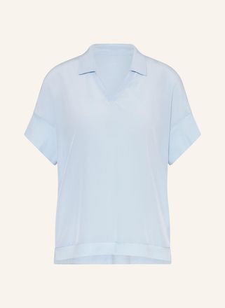 Marc Cain Blusenshirt Im Materialmix blau