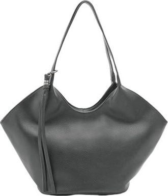 Fredsbruder sac shopper My Bestie Tulip Shopper Dark Grey gris foncé