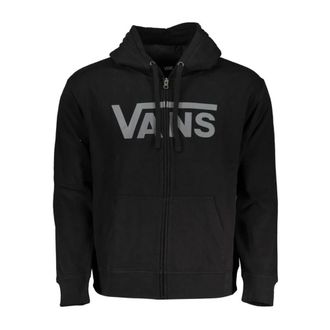 Vans Homme, Sweatshirts et sweats &agrave; capuche, Noir, Taille: XS Zip-throughs