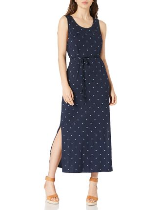 Ichi Damen IHLISA DR13 Lässiges Kleid, 194010_Total Eclipse, XS