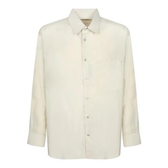 Christophe Lemaire Regular Shirt - - Shirts - Herren - Wei&szlig; - XL