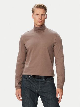 HUGO BOSS Rollkragenpullover Daporollo 50547372 Braun Regular Fit