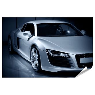Islandburner XXL Bild Poster Luxus Sportwagen Passend Für Audi R8 Premium Bilder Fotodruck ILSP-PKL