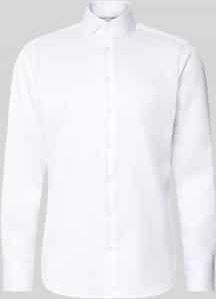 Christian Berg Regular Fit Business Hemd aus Baumwolle mit Haifischkragen