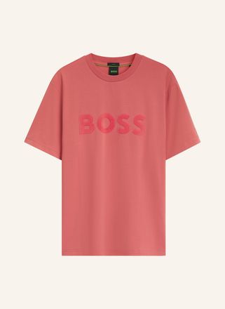 HUGO BOSS T-Shirt Ts_Cord Logo Regular Fit pink