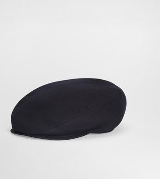 Dolce & Gabbana Flatcap Aus Baumwolle - Mann H&uuml;te Und Handschuhe Blau 59