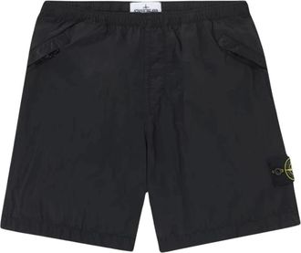 Stone Island Homme, Shorts, Noir, Taille: W30 Nylon Metal Shorts
