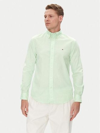 Tommy Hilfiger Hemd MW0MW37550 Grün Regular Fit