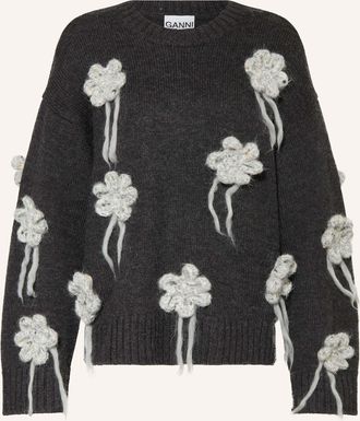 Ganni Pullover grau
