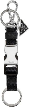 Prada Logo Steel keyring