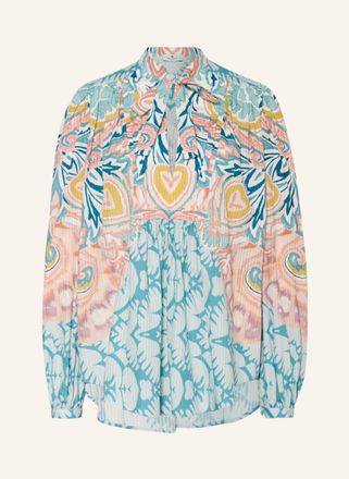 Etro Etro Schluppenbluse blau