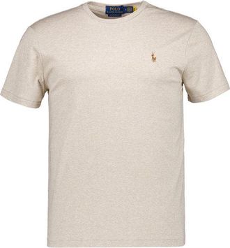 Polo Ralph Lauren Herren T-Shirt beige Slim Fit