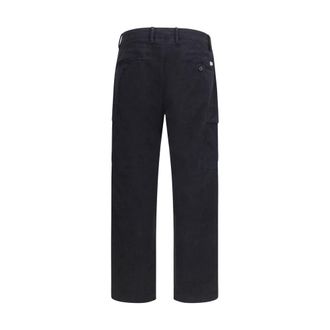 C.P. Company Stretch Cotton Satin Cargo Pants - Black