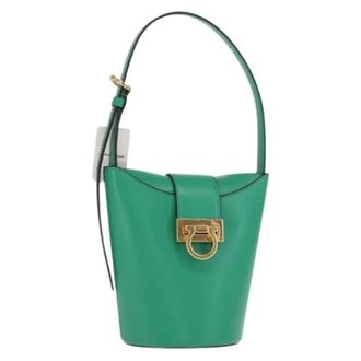 Ferragamo Pre-owned Bucket Bag - - Pre-owned - Damen - Gr&uuml;n - ONE SIZE
