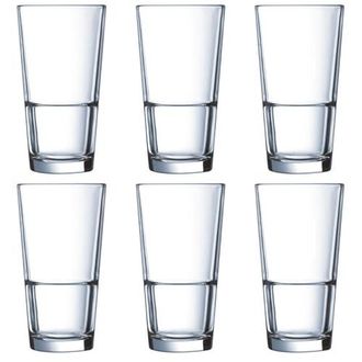 Arcoroc Set de Verres Stack Up 6 Unit&eacute;s Transparent verre (29 cl)