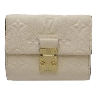 Louis Vuitton Pre-owned Stoff portemonnaies - - Pre-owned - Damen - Beige - ONE SIZE