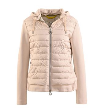 Fuchs Schmitt Steppjacke FUCHS SCHMITT, Damen, Gr. 34, beige, Web, Obermaterial: 100% Polyester, clean, unifarben, normal normal, Rundhals, eingesetzt abgesteppte K