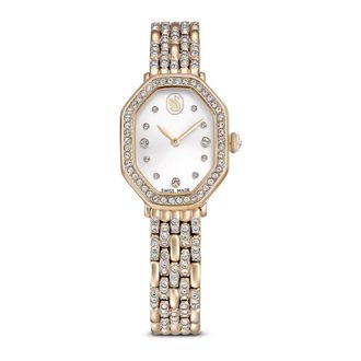 Swarovski Modern Ros&eacute;gold Uhr f&uuml;r Stilbewusste - - Accessories - Damen - Wei&szlig; - ONE SIZE