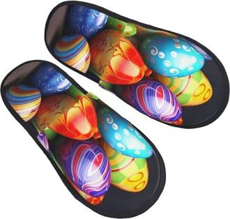 Generic Slippers OEufs De Pâques Anti Odeur Pantoufles Antidérapantes Chaussons Pour Hôtels Chambre Outdoor M