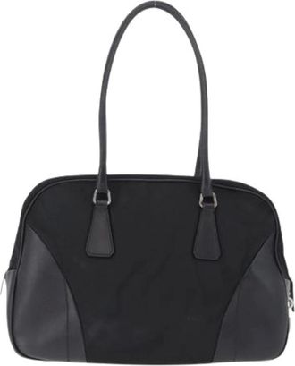 Prada Sac bandouli&egrave;re vintage Pre-owned - Femme - Pre-owned - Noir - Taille: ONE Size